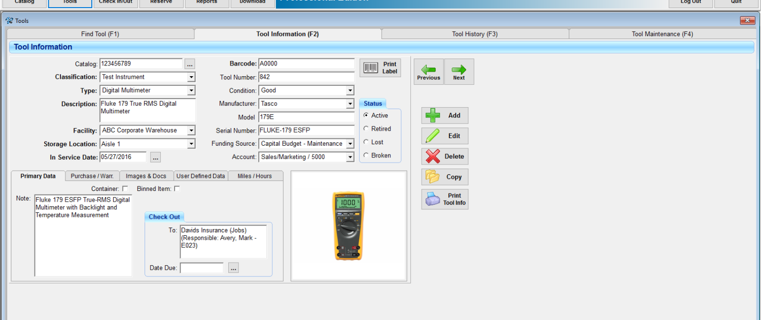 Tool Tracking System | Equipment Tracking Software Tool Tracking System | Equipment Tracking Software