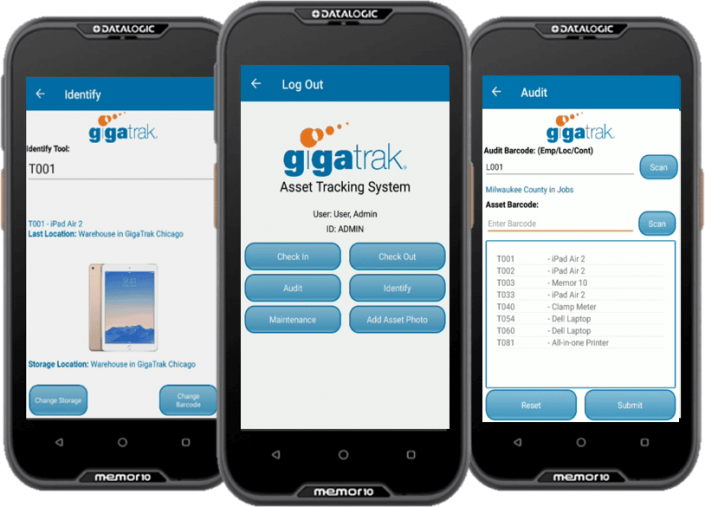 Asset Management Software with Barcode Scanner | GigaTrak